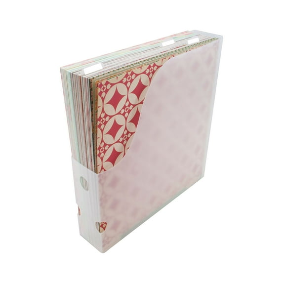 Storage Solutions 12x12 Paper Holder - Craft Organizer, Scrapbook ...