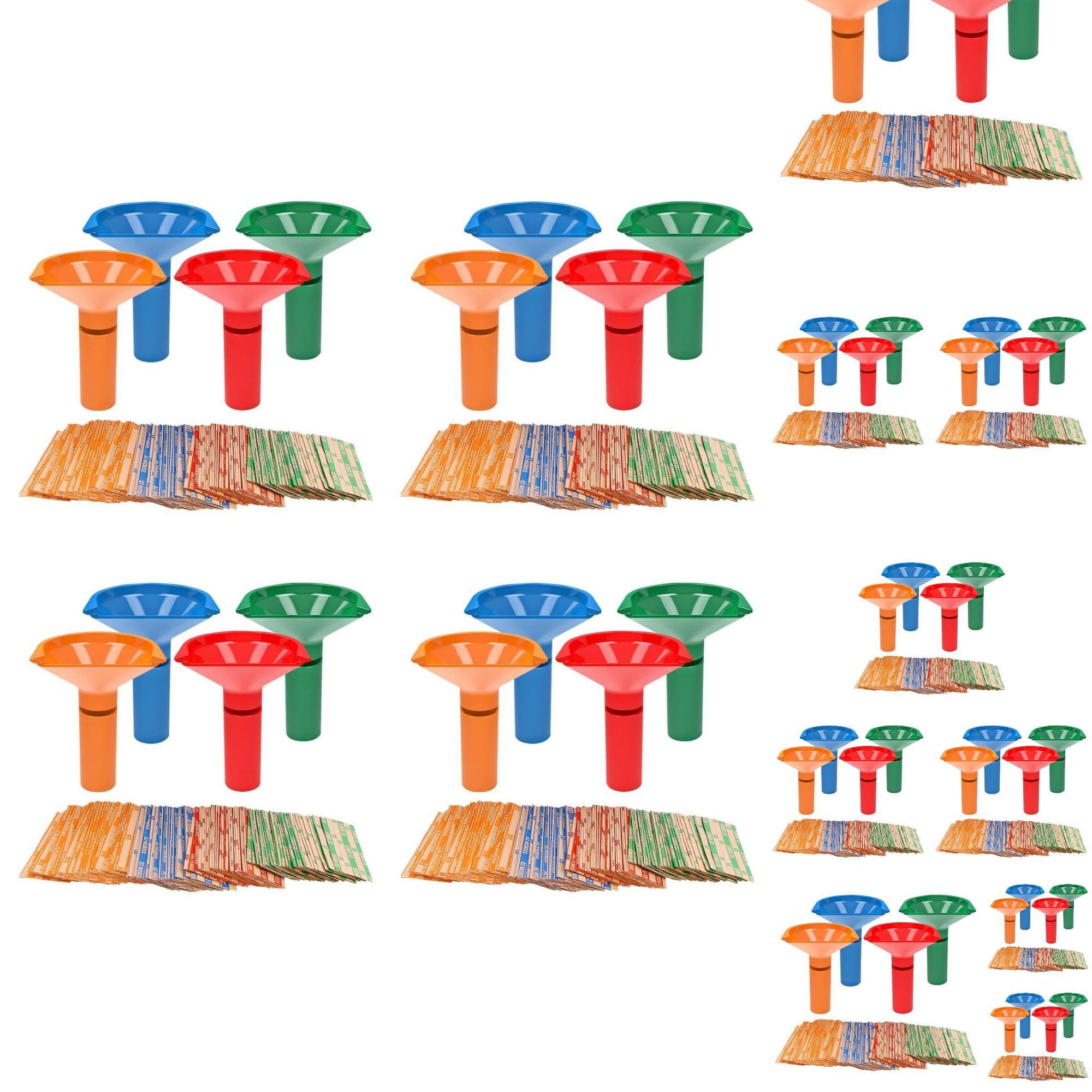 Storage & Sorter Tubes 4 Color – Coded Counters Tubes And Assorted ...