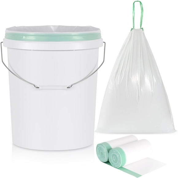 Shop Durable 5 Gallon Trash Bags for Home and Office in Bulk