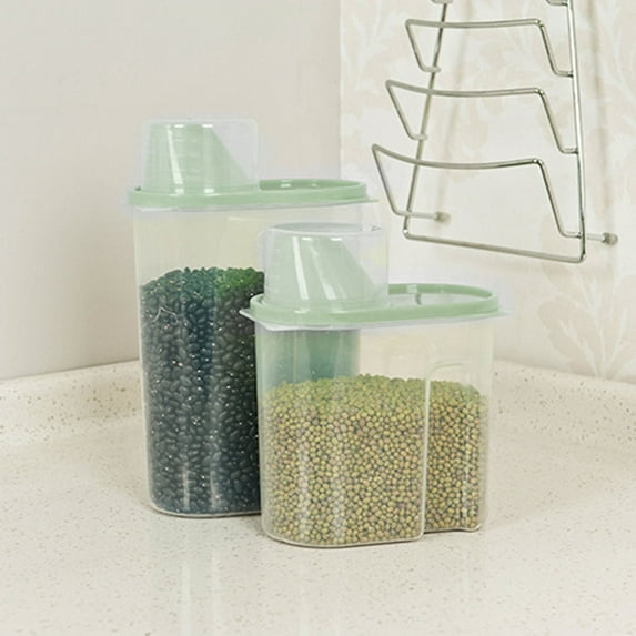 Storage Storage Transparent Plastic Storage Box Dry Dried Food Storage ...