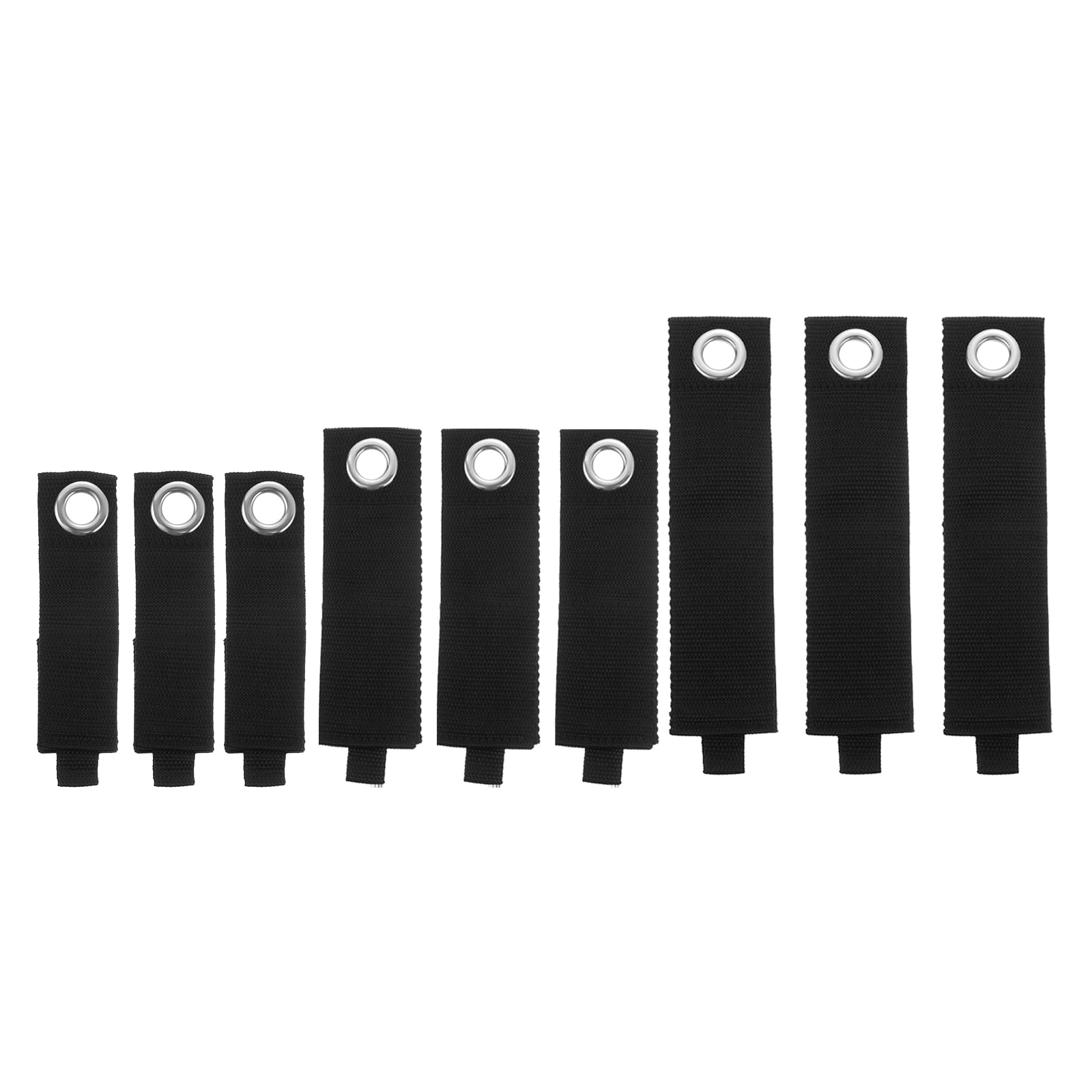 Storage Straps for Tools, Hoses, Rope, RV, Garage - Assorted 9 Pack ...