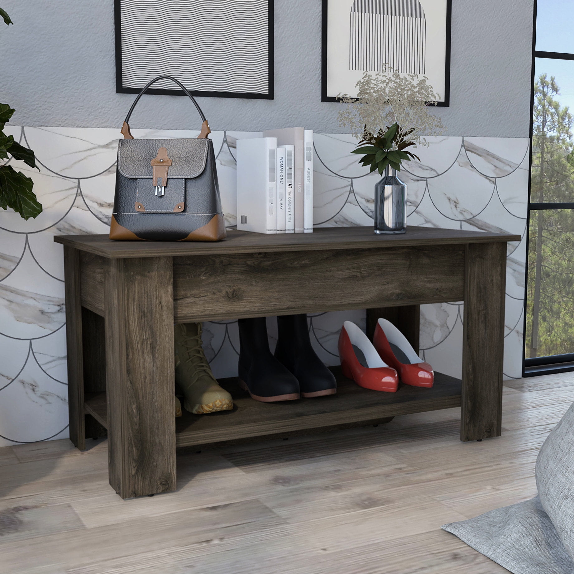 Storage Table with Shelf | Can Be Used in Different Scenarios | Based ...