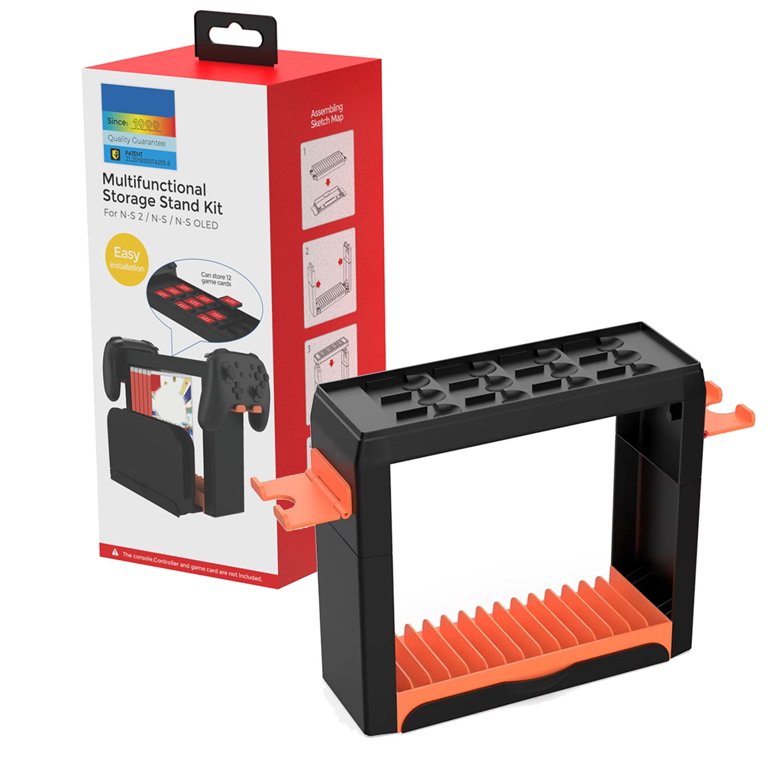 Storage Tower Dock Rack Stand Multifunction Organizing Holder for NS2 ...