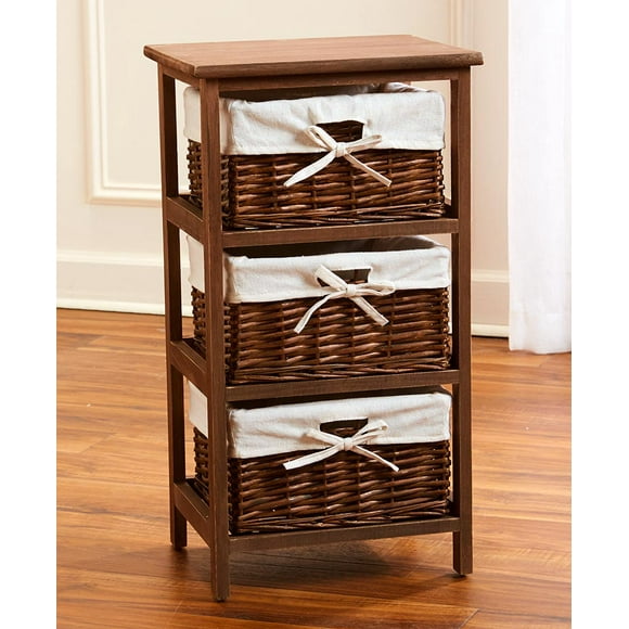 Wicker Storage Tower