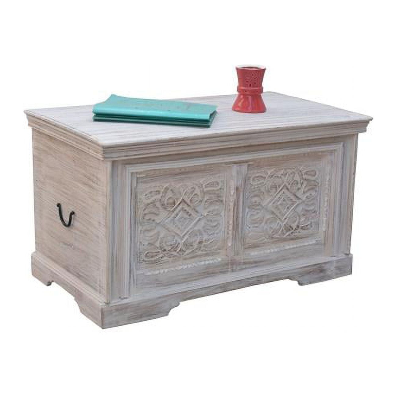 Storage Trunk, White - Walmart.com