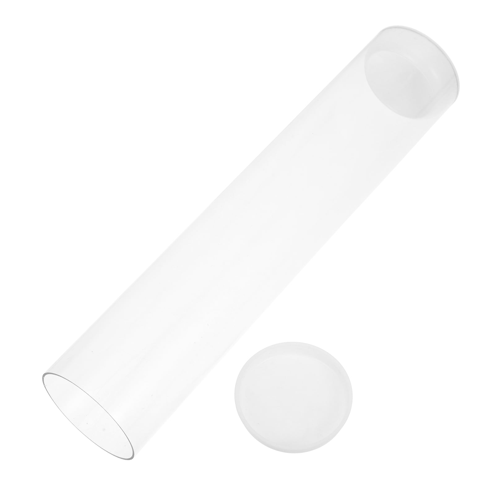 Storage Tube Portable Bucket Barrel Ball Badminton Transparent ...