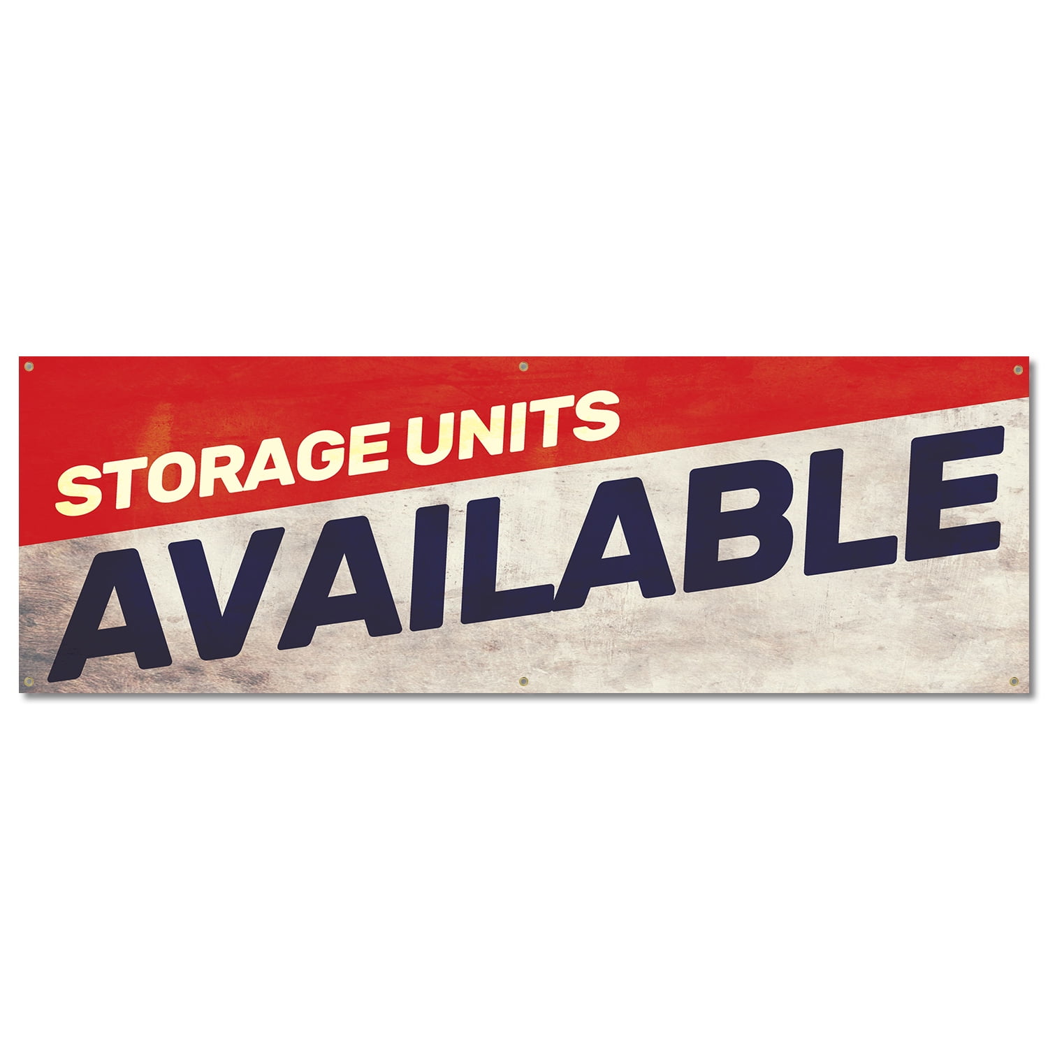 Storage Units Available | 24" X 72" Banner | Outdoor Vinyl Sign With ...