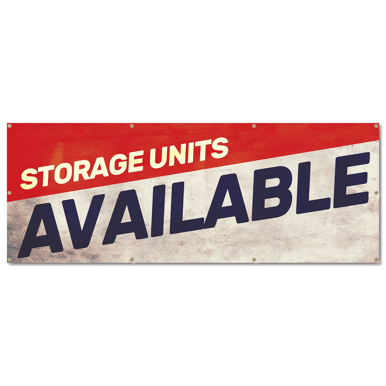 Storage Units Available | 36" X 96" Banner | Outdoor Vinyl Sign With ...