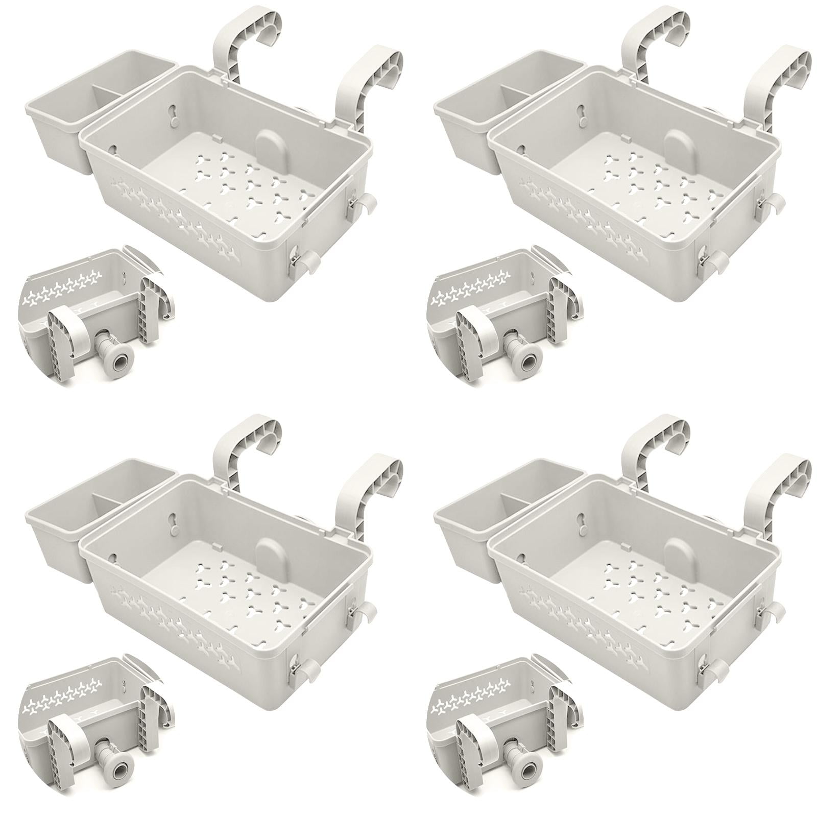 Storage With Cup Holders For 3 Inch Or Smaller Top Above Ground Pool ...