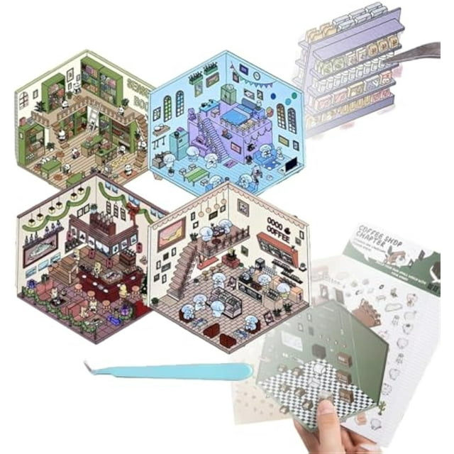 Storage and Landscape Sticker Series, Storage and Landscape Sticker ...