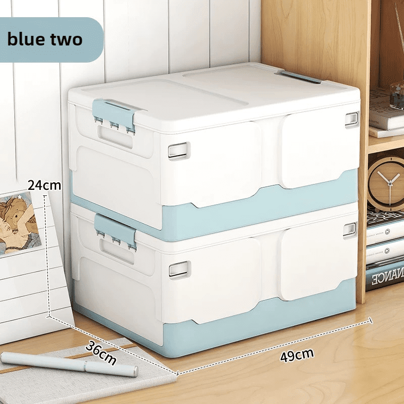 Storage box foldable book box student classroom organizing box snack ...