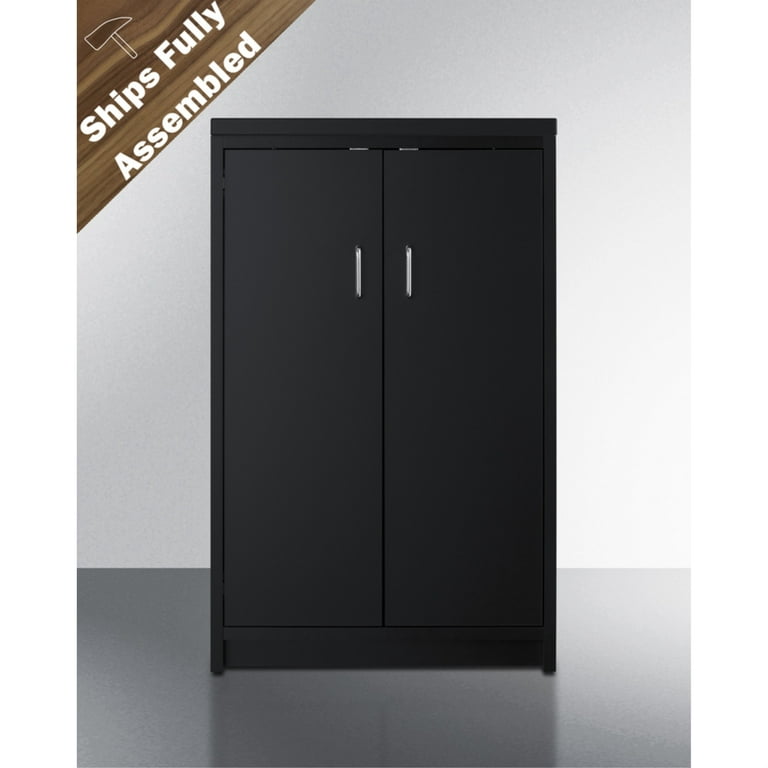 Storage cabinet ships fully assembled