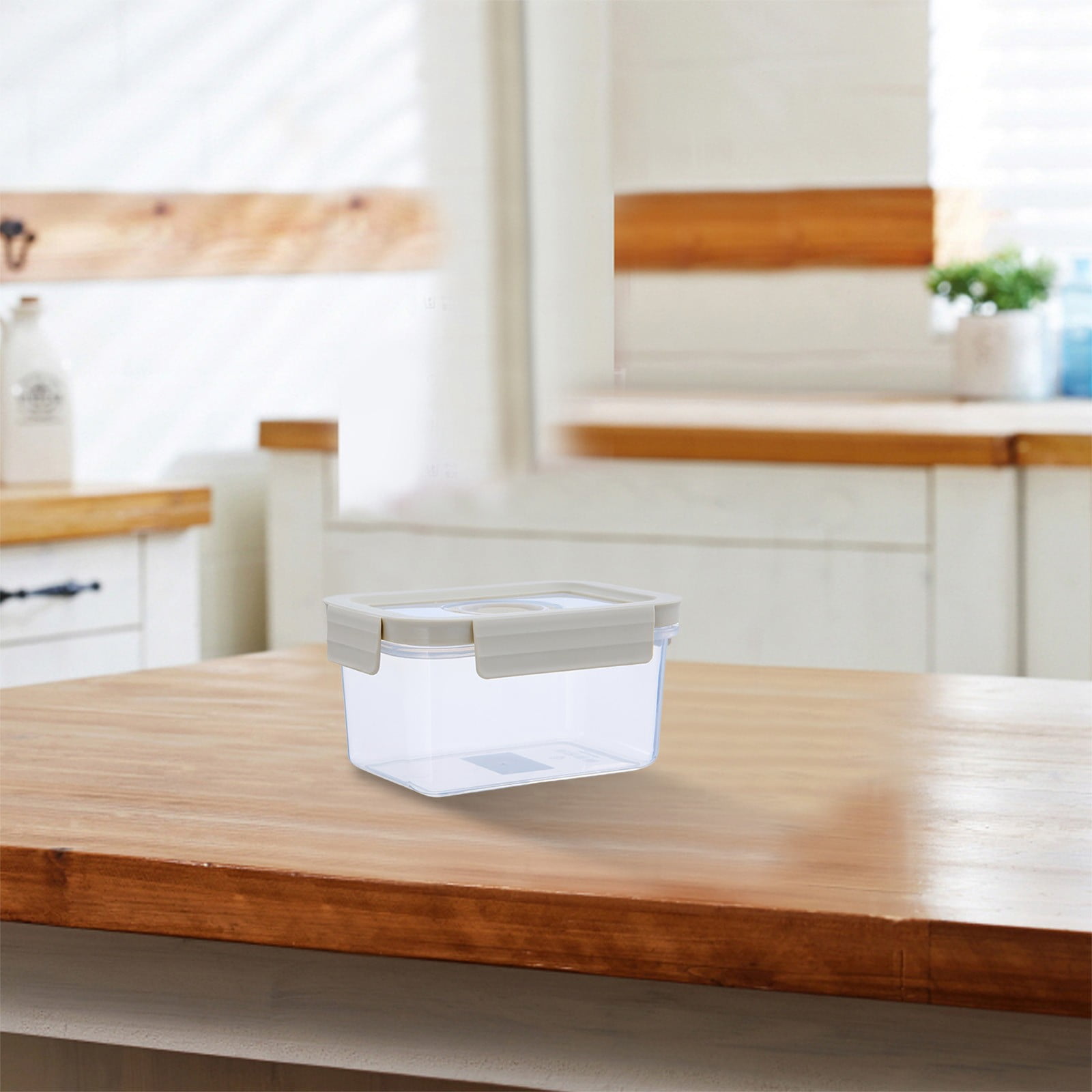 Storage container,Push-Button Airtight Container Plastic Food Storage ...