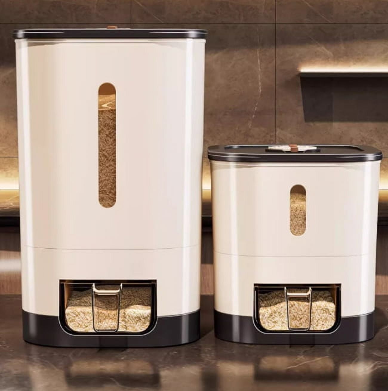 Storage containers for storing flour, food-grade rice, rice boxes, and ...