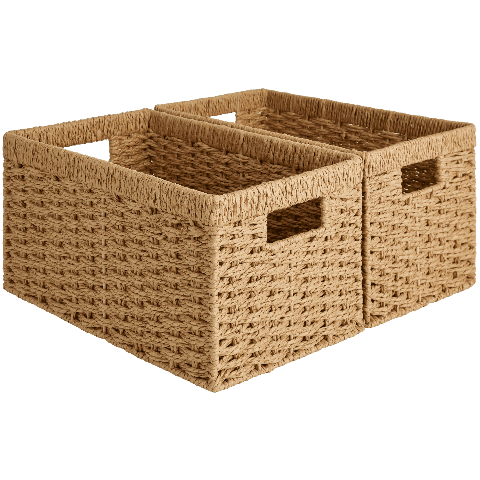 Paper storage baskets store