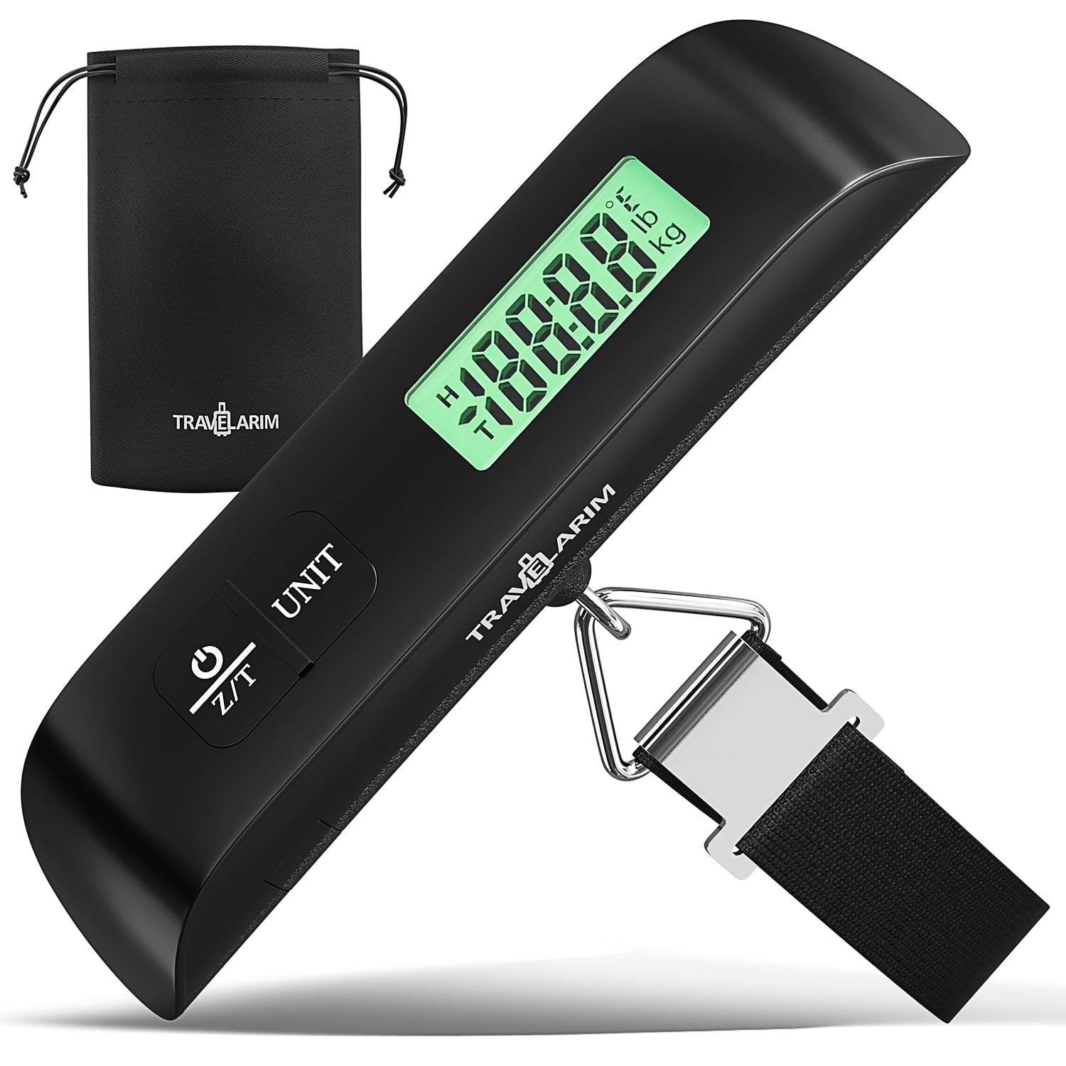 StorageBud Digital Luggage Scale, 110LB Handheld Suitcase Scale, LCD ...