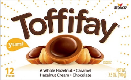 Storck Toffifay Candies, 12 count, 3.5 oz - Walmart.com