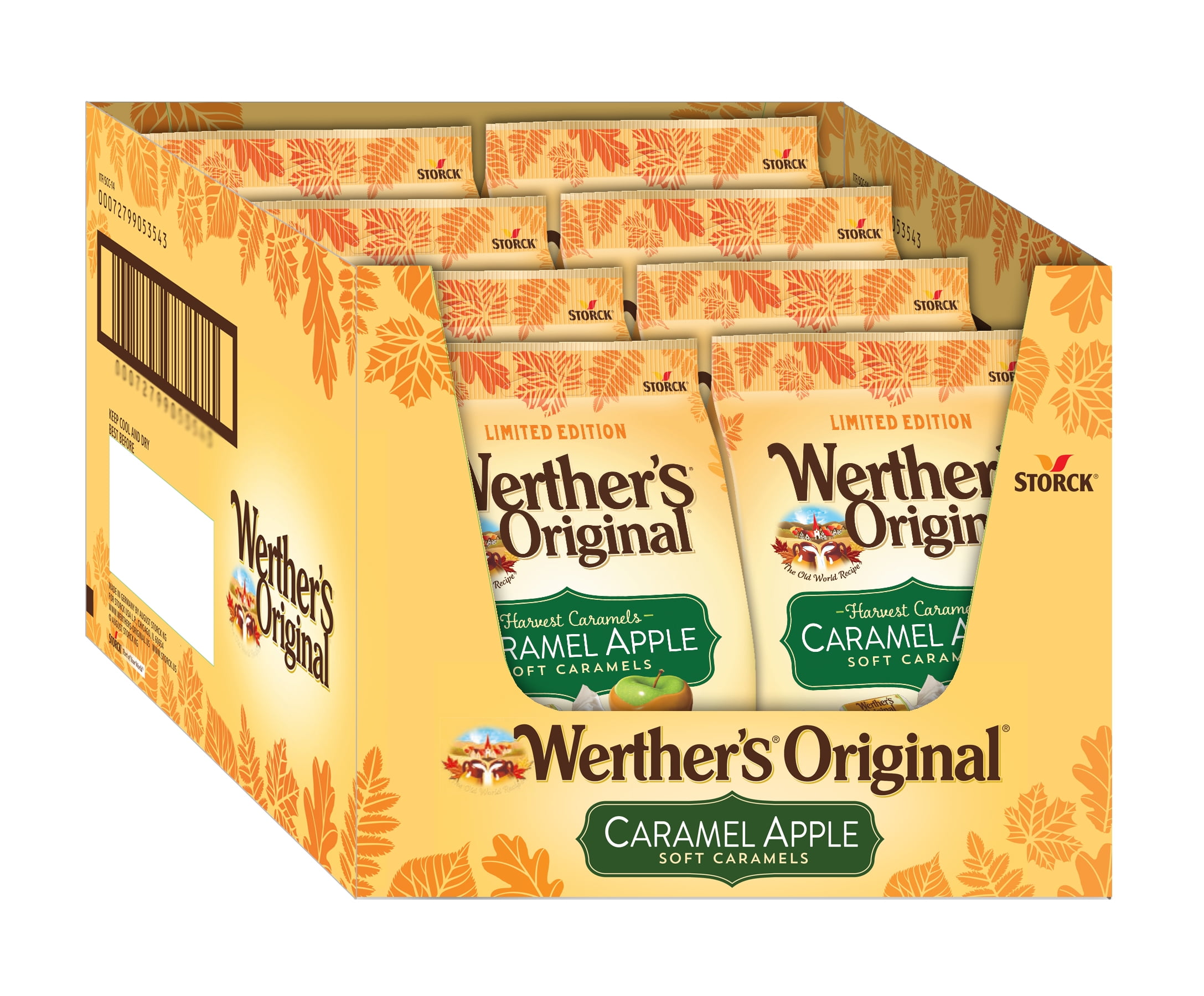 Brandclub - Storck Werther's Originals Harvest Caramels Caramel Apple ...