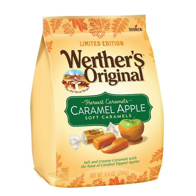 Storck Werther's Originals Harvest Caramels Caramel Apple Soft Caramel ...