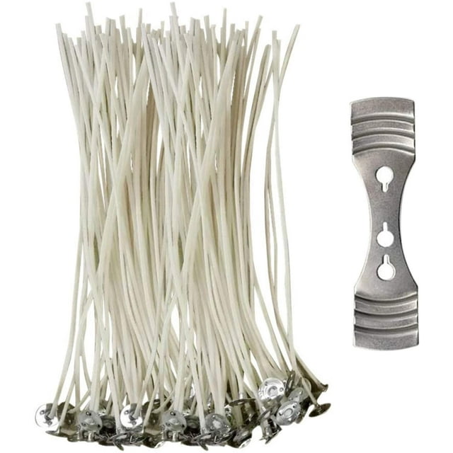 Store Candle Wicks |Set 100-Pack 5.9"| LIFETIME GUARANTEED - Natural ...