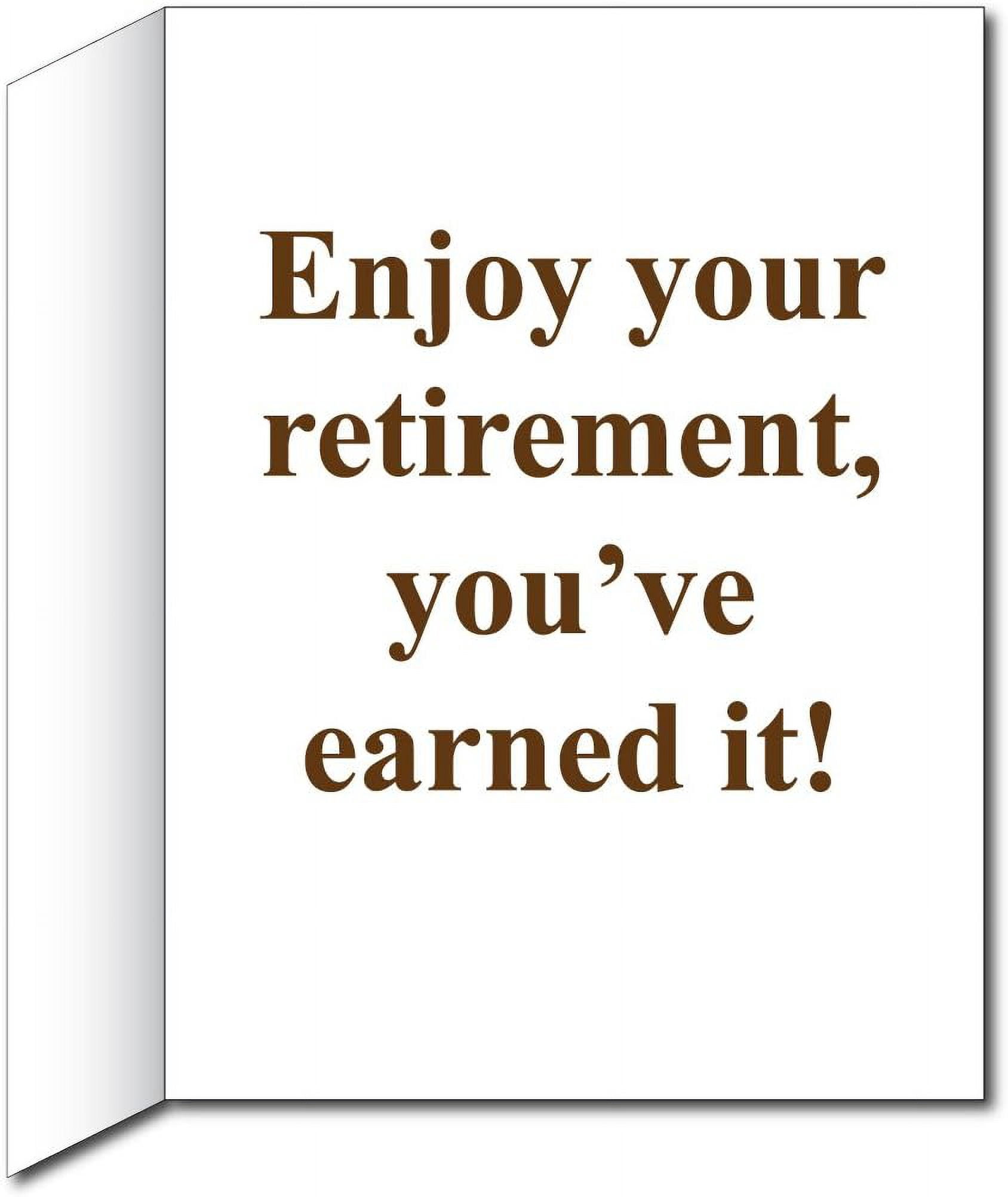 Store Greeting Cards: Giant Retirement Card (ation Awaits) 2 feet x 3 ...