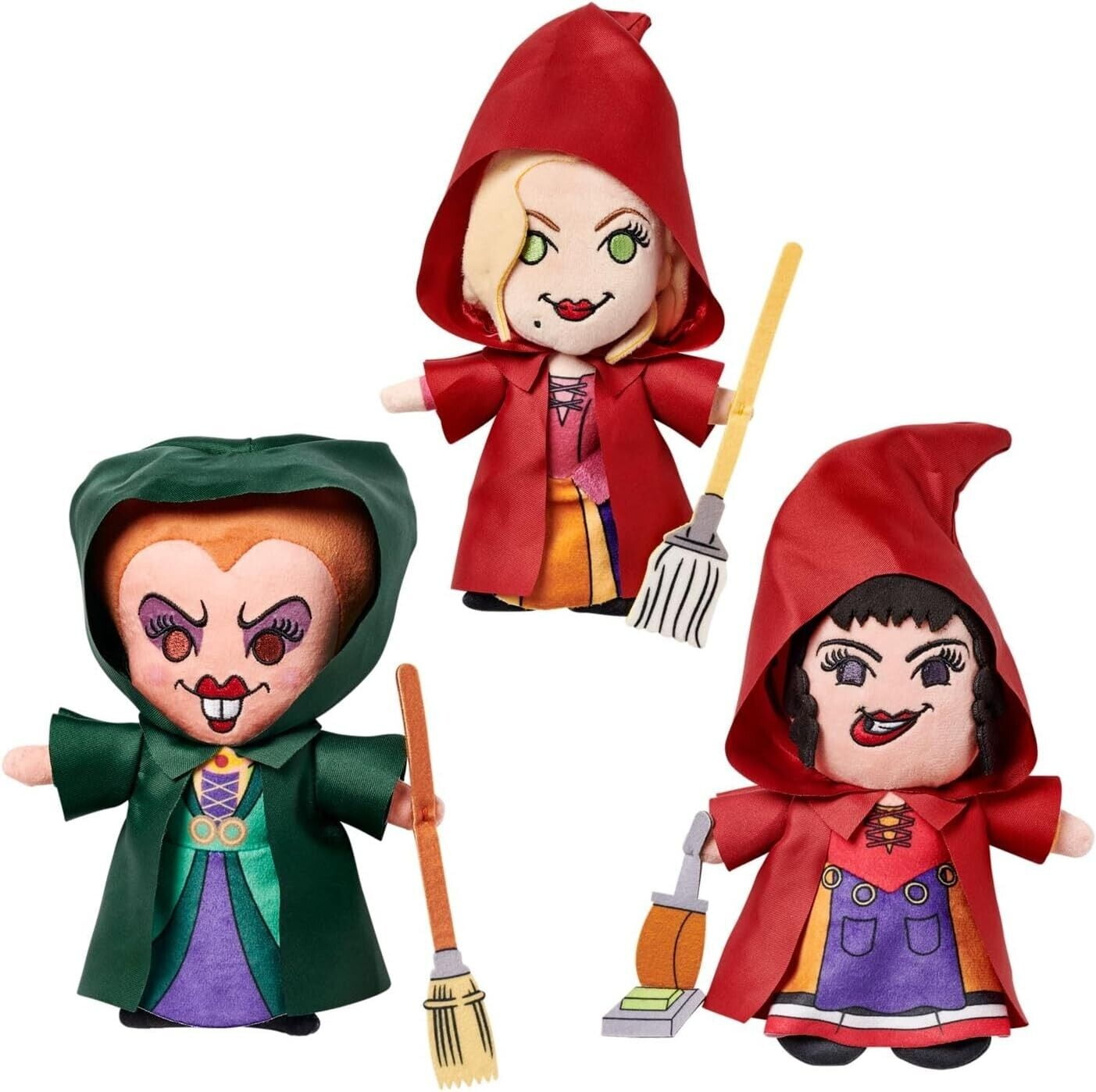 Store Official Sanderson Sisters Plush Hocus Pocus Trio Set AUTHENTIC ...