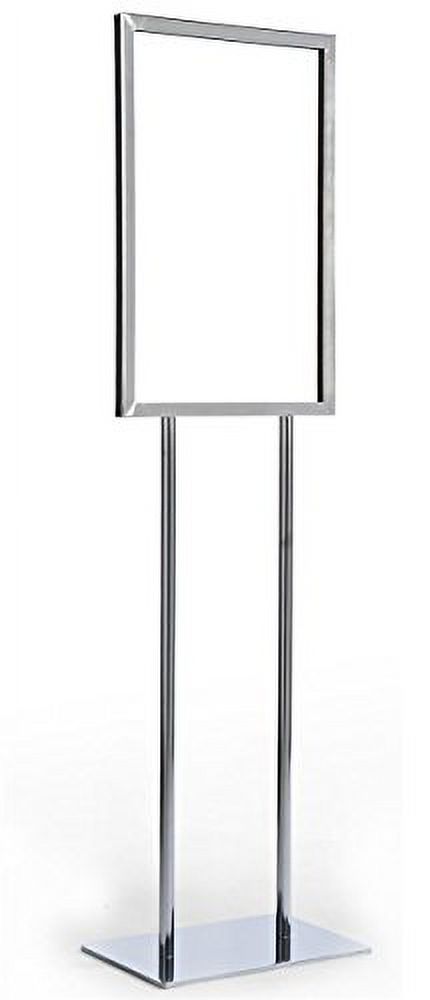 Store Sign Holder, Floor Stand, Holds 14" x 22" Posters or Ads, 54 ...