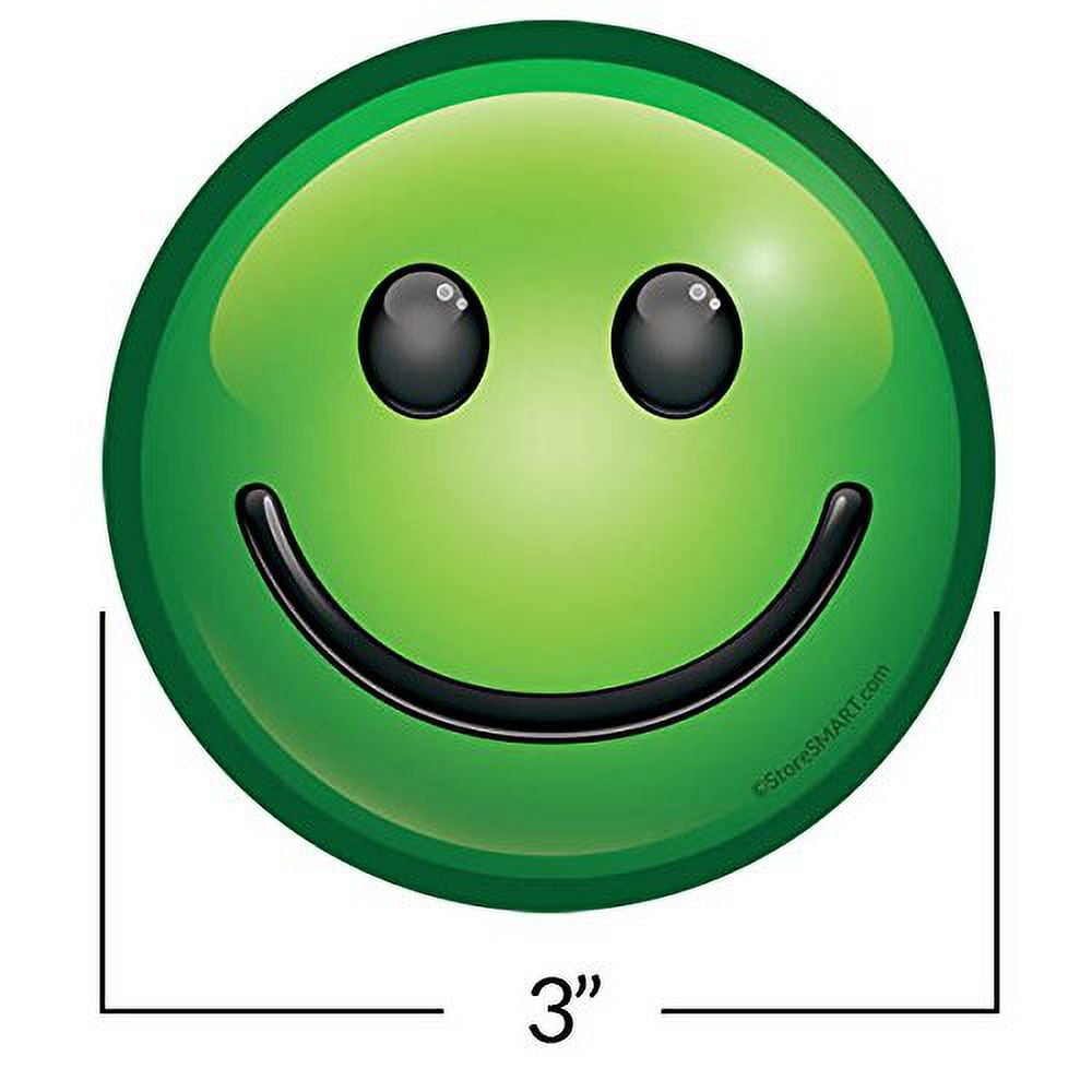 StoreSMART - 3" Mood Magnets for Status Visualization - 15-Pack - FACE3 ...