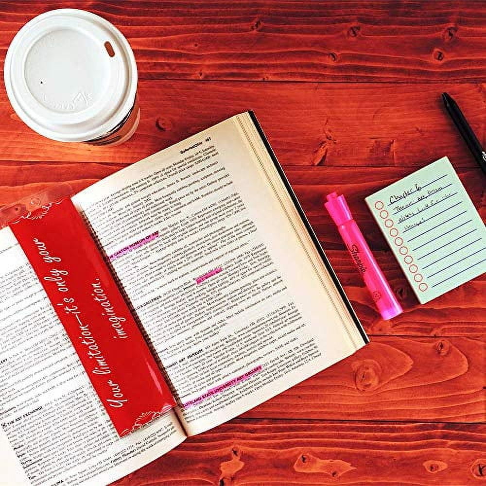 StoreSMART - Bookmark Covers/Holders with Tassle Hole - Clear Plastic ...