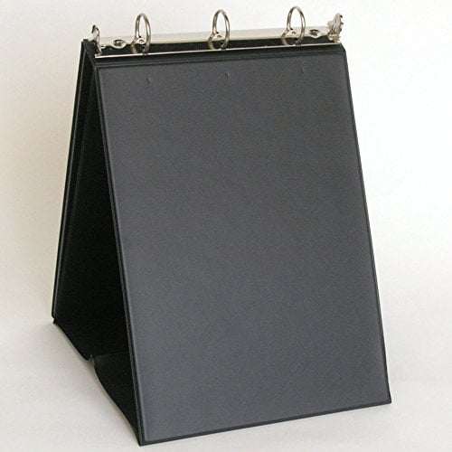 StoreSMART® - Flip Chart Easel Binder with 25 Vinyl Sheet Protectors ...
