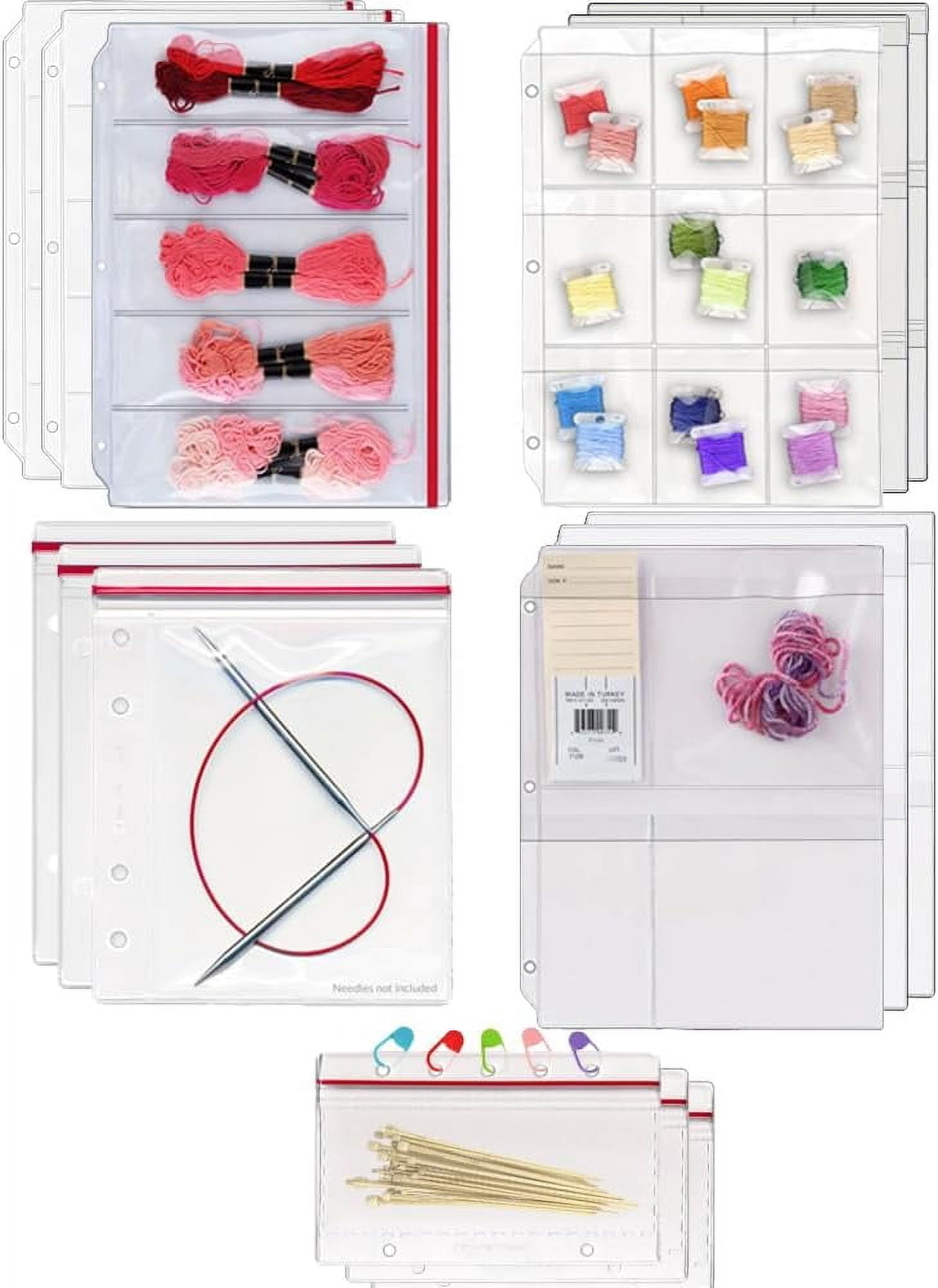 StoreSMART - Knit & Crochet Storage Variety Pack - 15 Pieces - KNITVP ...