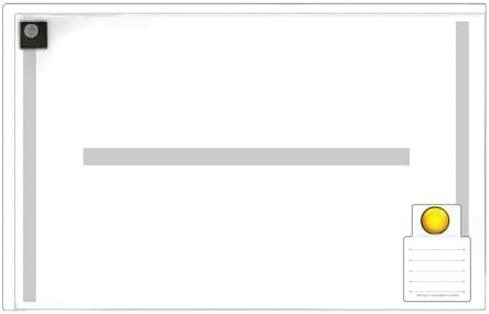 StoreSMART - Magnetic Closure Pocket Plus - Clear - 5 Pack - 11" x 17 ...