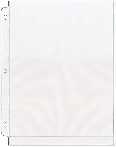 StoreSMART - Photo Page for 3-Ring Binders - Archival-Safe Plastic ...