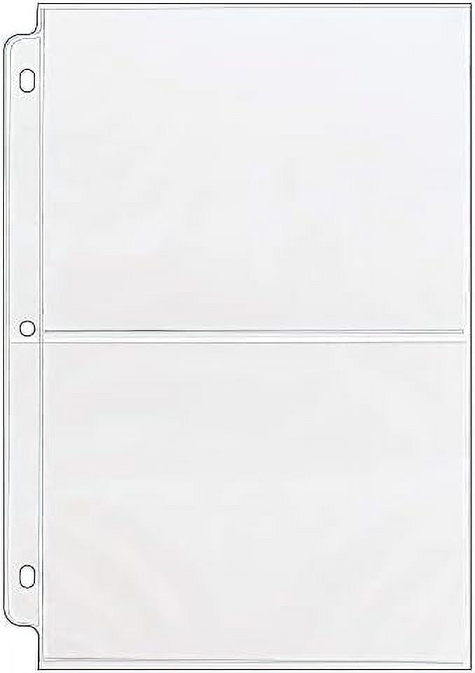 StoreSMART - Photo Page for 3-Ring Binders - Archival-Safe Plastic ...