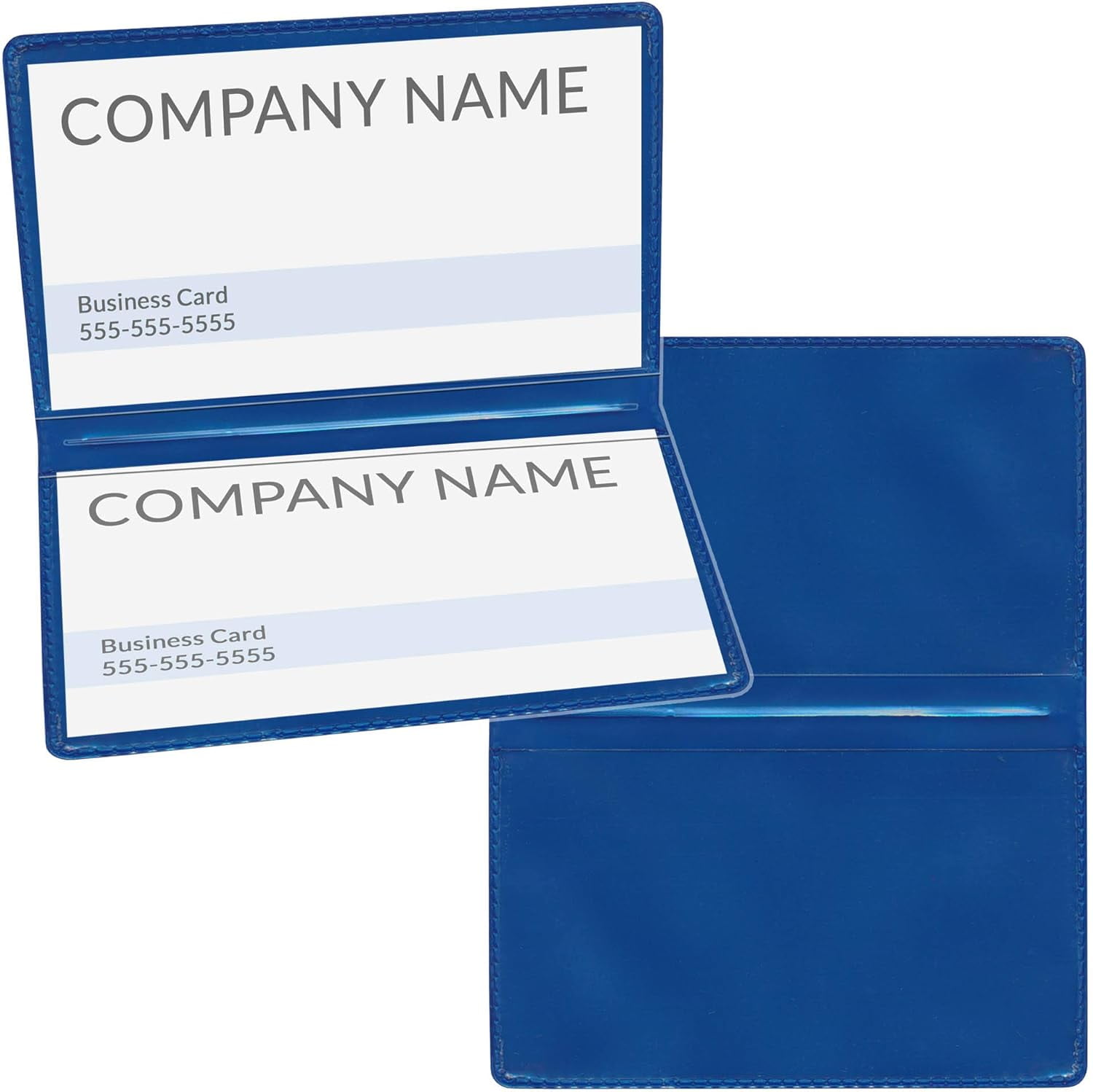 StoreSMART - Pink Folding Business Card Holders - 20 Pack ...