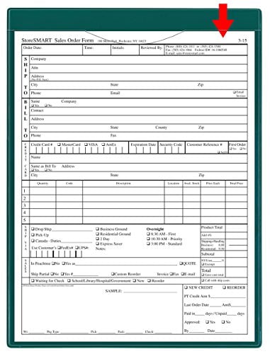 StoreSMART - Plastic File Jackets - Magnetic - Clear 5-Pack - Open ...