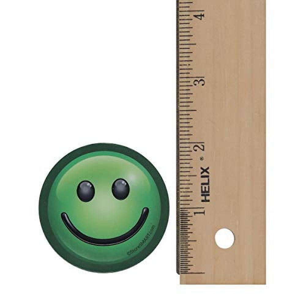 StoreSMART Two-inch Face Magnets for Status Visualization - Red and ...