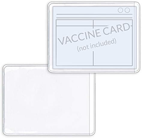 StoreSMART - Vaccine Card Holder - Clear Plastic Pocket - 200-Pack ...