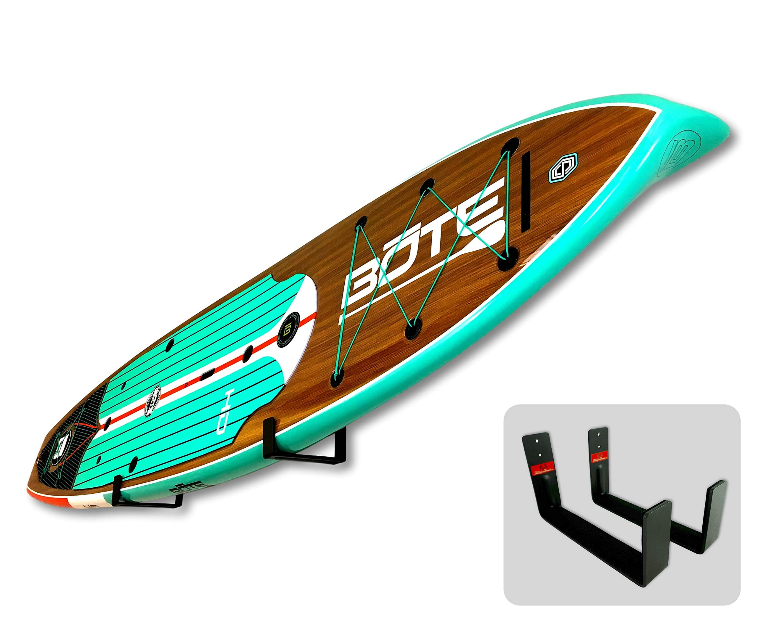 StoreYourBoard Minimalist SUP Display Rack, Wall Mount Paddleboard ...