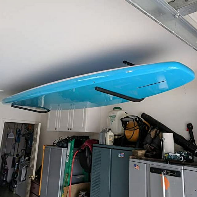 StoreYourBoard Standup Paddleboard and Surfboard Storage Rack, Ceiling ...
