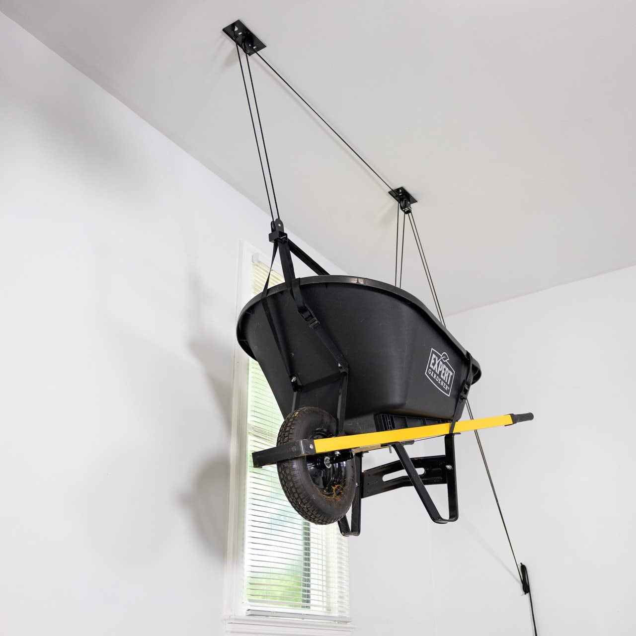 StoreYourBoard Wheelbarrow Ceiling Storage Hoist, Hi-Lift Pro, Garage ...