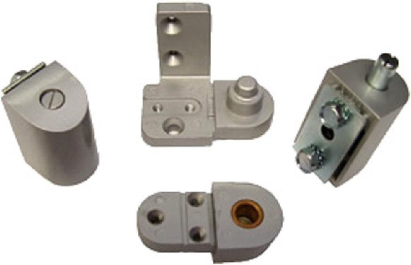 Storefront Door Pivot Hinge Set in Aluminum - Choose Handing (Left Hand ...