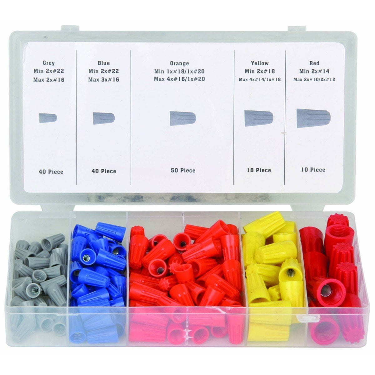 Storehouse 67520 158 Pc Wire Connector Assortment - Walmart.com