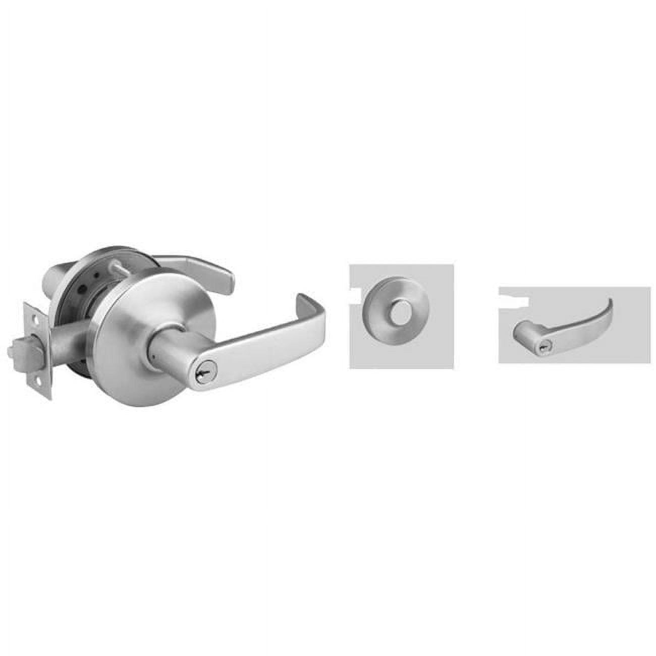 Storeroom Closet Lever Lock Grade 1 with P Lever & L Rose with LA ...