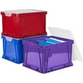 Free Shipping! Storex 3 Piece Cube Storage Bins - Walmart.com - Walmart.com