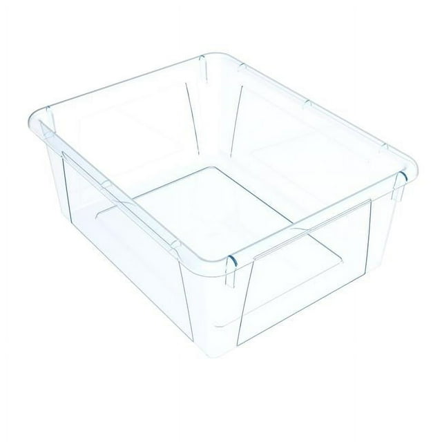 Storex 62532U05C Letter Size 10 x 13 x 5 in. Deep Storage Tray ...
