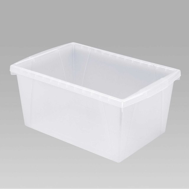 Storex Classroom Storage Bin, 5-1/2 Gallon, Translucent - Walmart.com