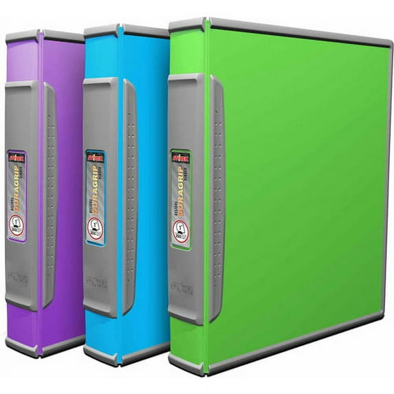 Storex DuraGrip Binders, Case of 6 - Walmart.com
