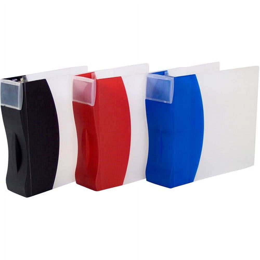 Storex DuraTech Binder, 3"Inch & D-Ring, Assorted Colors (6 units/pack ...