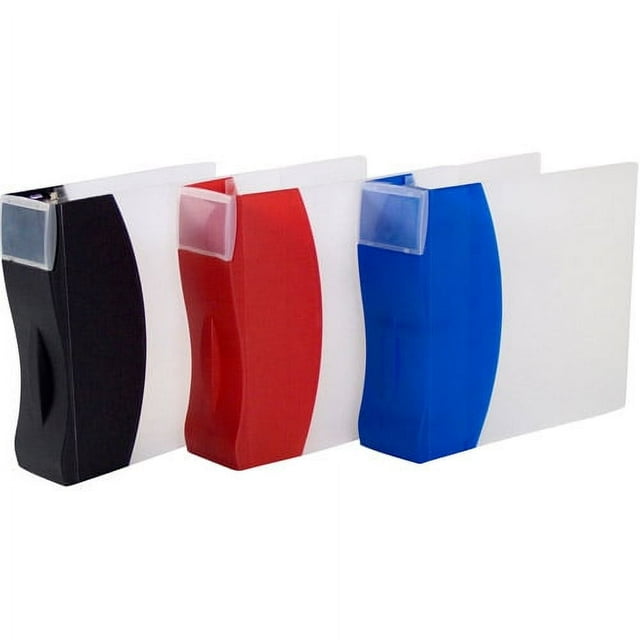 Storex DuraTech Binder, 3"Inch & D-Ring, Assorted Colors (6 units/pack ...